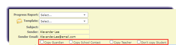Sending a Progress Report – IS