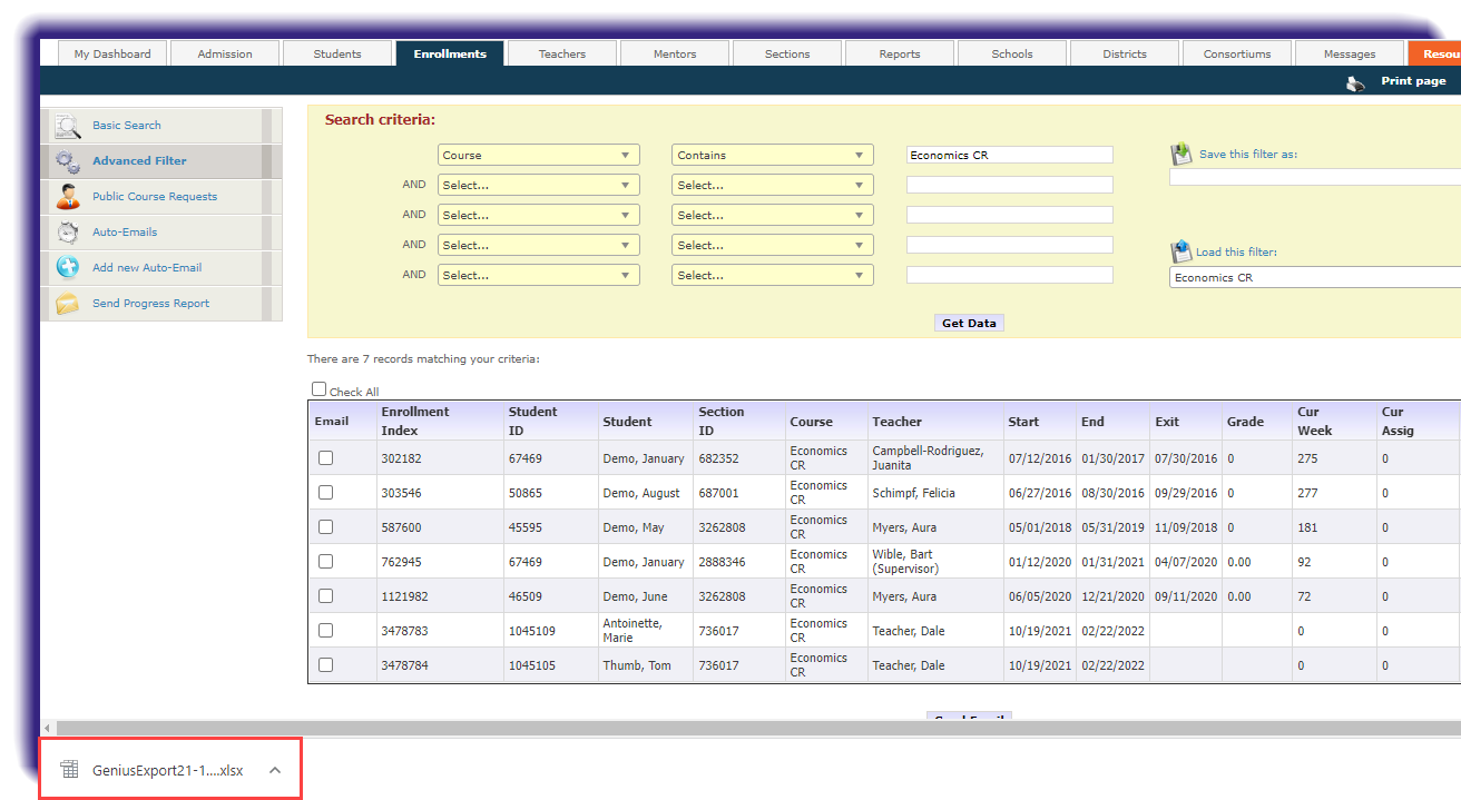 Exporting Data To Excel IS